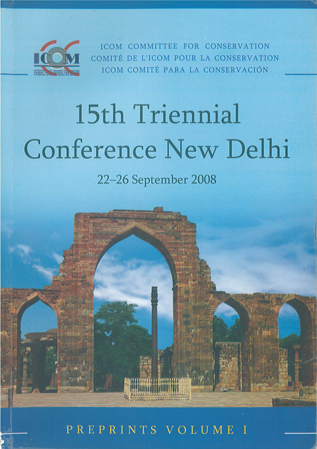 15th Triennial conference New Delhi, 22-26 September 2008 : Preprints ...