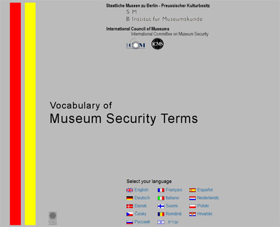 Vocabulary of museum security terms. - International Council of Museums ...