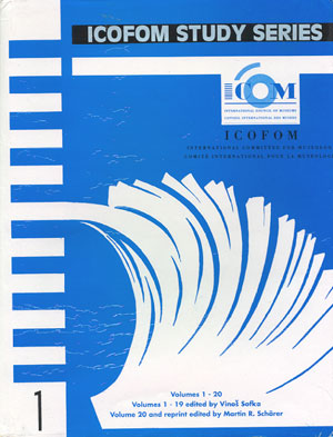 ICOFOM Study Series, Volumes 1-20 : Reprint - International Council of ...