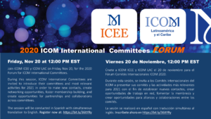 2020 Forum for ICOM International Committees - International Council of ...