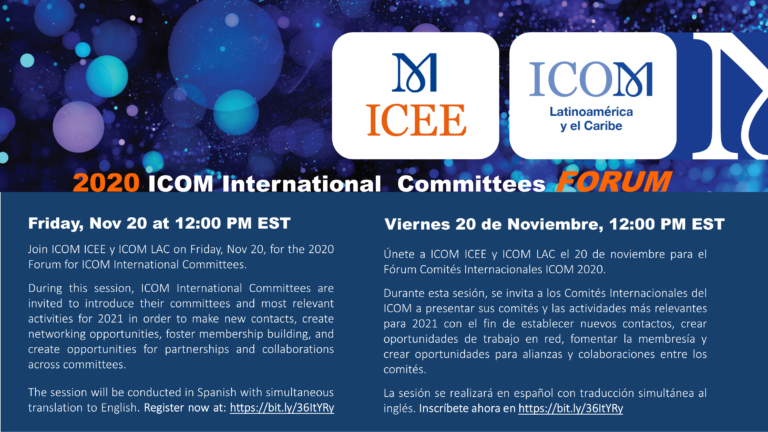 2020 Forum for ICOM International Committees - International Council of ...