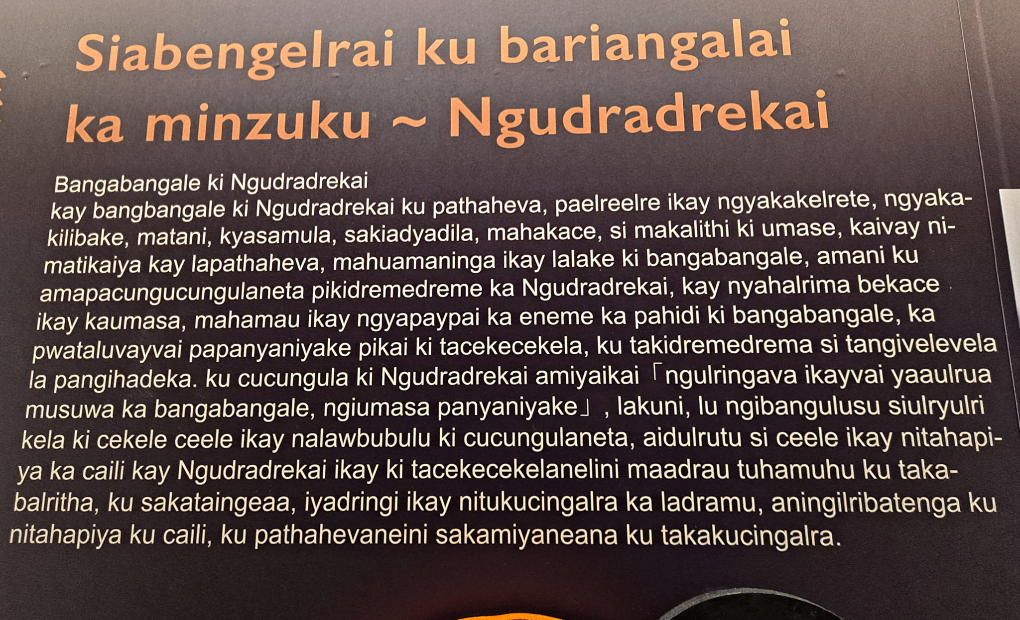 The use of Indigenous languages in exhibitions: A reflection on Taiwan ...